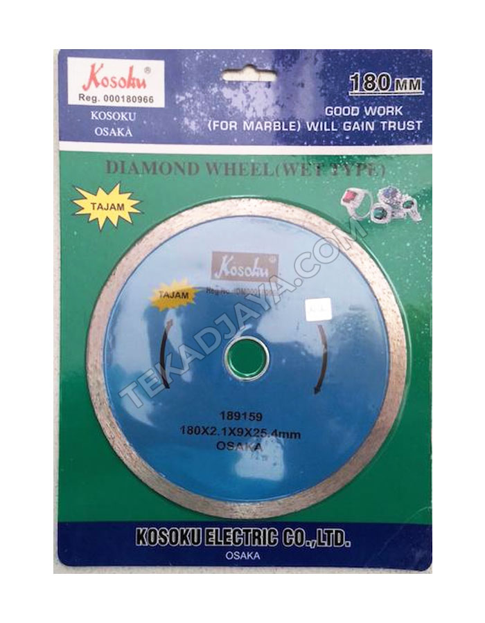 Diamond Cutting Wheel 7 inchi | CV Tekad Jaya